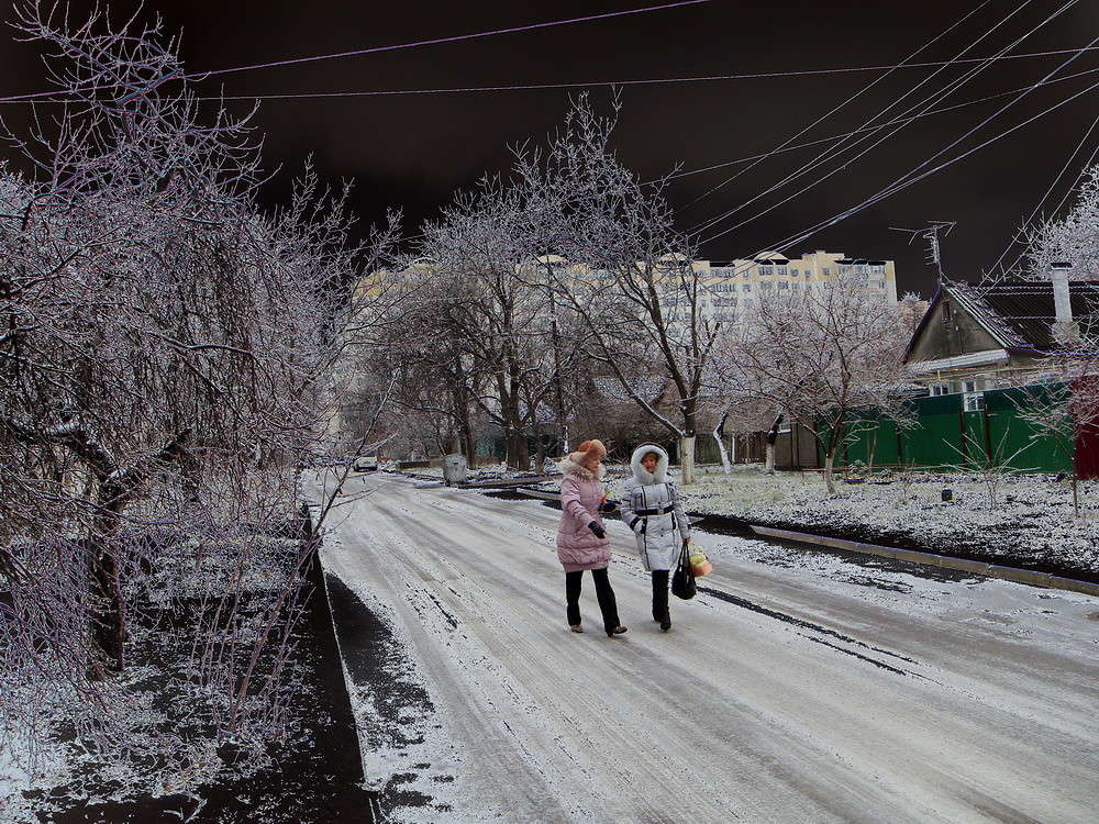 Зимняя дорога / Зимняя дорога / Фотография на PhotoGeek.ru